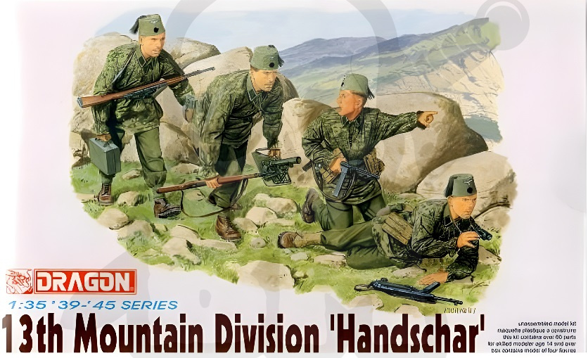 Battle-Models > 1:35 German 13th Mountain Division SS Handschar